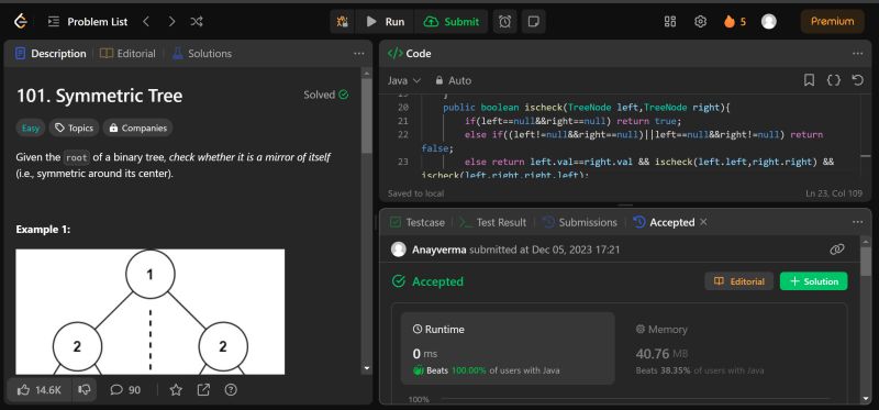Anay Verma on LinkedIn: #leetcode #100daysofcode #drgvishwanathan # ... Anay Verma on LinkedIn: #leetcode #100daysofcode #drgvishwanathan # ...