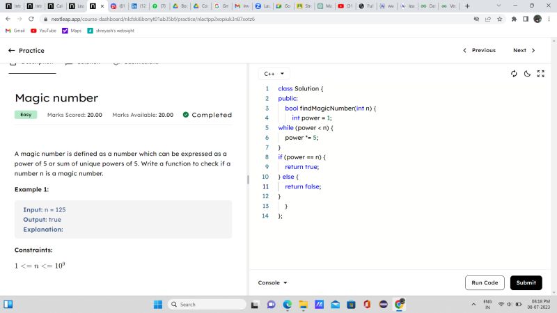 Shreyash Desai on LinkedIn: #nextleapdsachallenge #problemsolving #dsa ... Shreyash Desai on LinkedIn: #nextleapdsachallenge #problemsolving #dsa ...