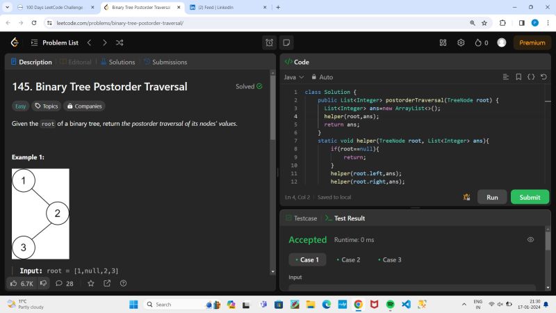 Priyansh Rajput on LinkedIn: #leetcode #dsawithedslash #leetcode #day80 ... Priyansh Rajput on LinkedIn: #leetcode #dsawithedslash #leetcode #day80 ...