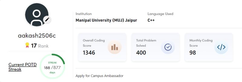 Aakash Chaudhary on LinkedIn: #leetcode #programming # ... Aakash Chaudhary on LinkedIn: #leetcode #programming # ...