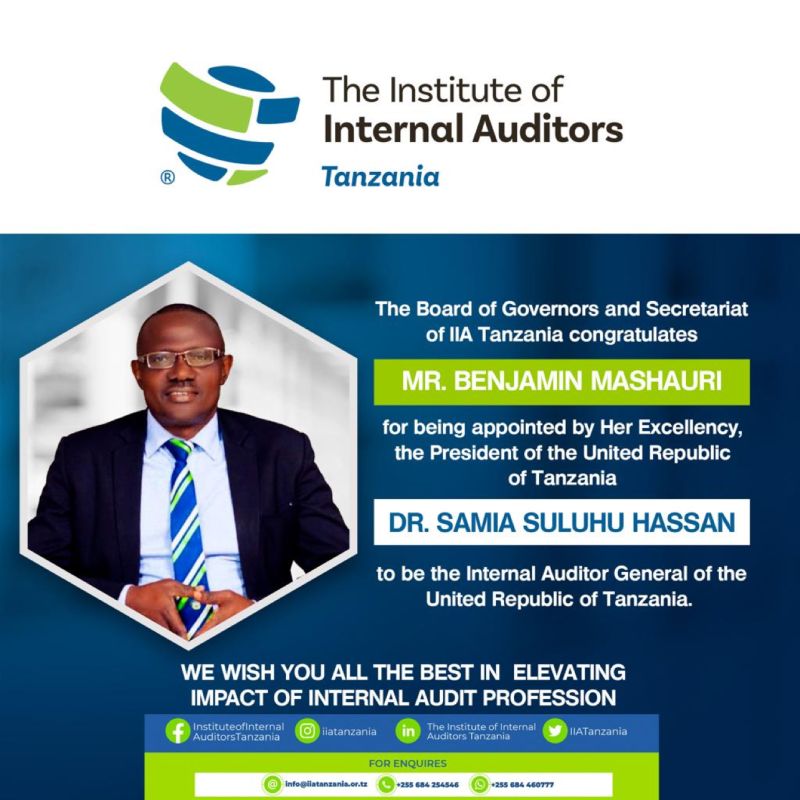 The Institute of Internal Auditors Tanzania - IIA Tanzania on LinkedIn ... The Institute of Internal Auditors Tanzania - IIA Tanzania on LinkedIn ...