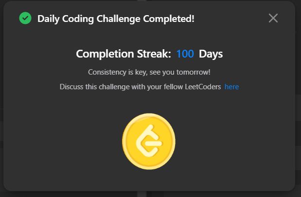 Om Saini on LinkedIn: #100daysofcodechallenge #leetcode Om Saini on LinkedIn: #100daysofcodechallenge #leetcode