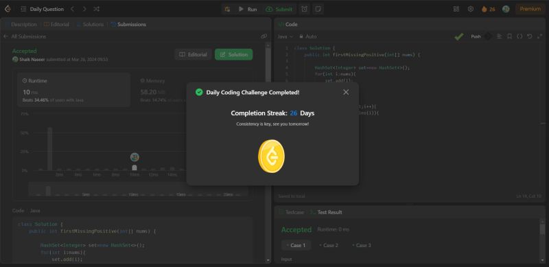 Naseer Shaik on LinkedIn: #100daysofcode #codingchallenge #leetcode # ... Naseer Shaik on LinkedIn: #100daysofcode #codingchallenge #leetcode # ...