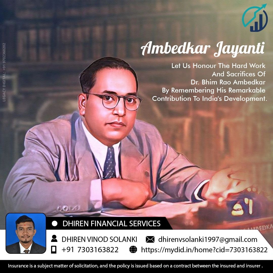 Dhiren Solanki on LinkedIn: DR B R AMBEDKAR JI JAYANTI. DHIREN ... Dhiren Solanki on LinkedIn: DR B R AMBEDKAR JI JAYANTI. DHIREN ...