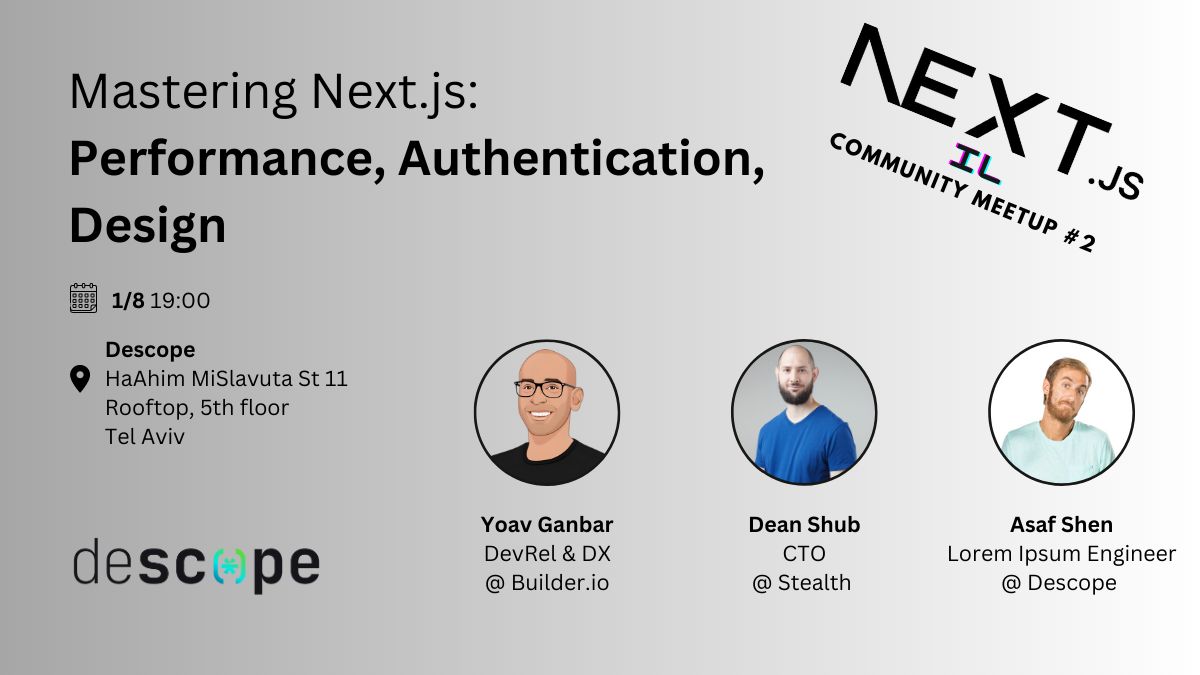 Yoav Ganbar on LinkedIn: #nextjs Yoav Ganbar on LinkedIn: #nextjs