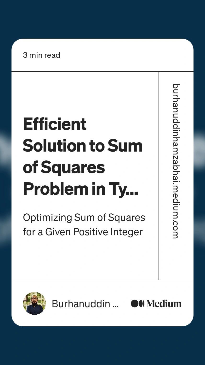Burhanuddin Hamzabhai on LinkedIn: #typescript #programming # ... Burhanuddin Hamzabhai on LinkedIn: #typescript #programming # ...
