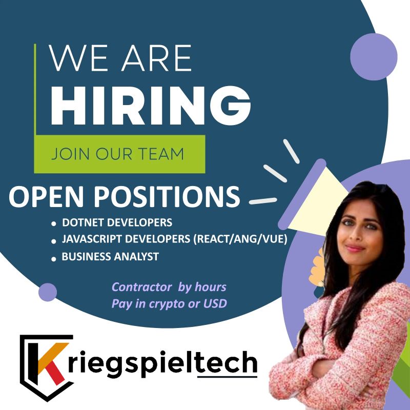 Maria Abadie on LinkedIn: #wearehiring #dotnet #net #javascript # ... Maria Abadie on LinkedIn: #wearehiring #dotnet #net #javascript # ...