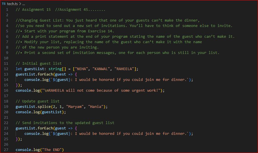 Hooria Fatima on LinkedIn: #giaic #typescript #javascript #45assignment ... Hooria Fatima on LinkedIn: #giaic #typescript #javascript #45assignment ...
