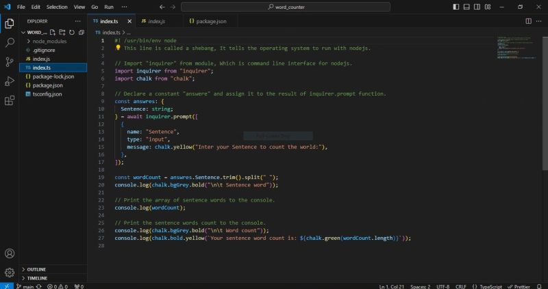 Ghulam Ahmad on LinkedIn: #programming #codinglife #inquirer # ... Ghulam Ahmad on LinkedIn: #programming #codinglife #inquirer # ...
