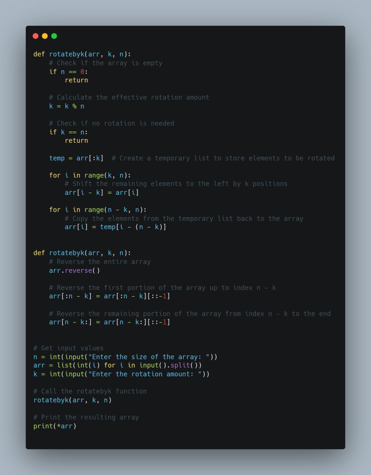 Ankur Sarkar on LinkedIn: #arrayrotation #algorithms #problemsolving # ... Ankur Sarkar on LinkedIn: #arrayrotation #algorithms #problemsolving # ...