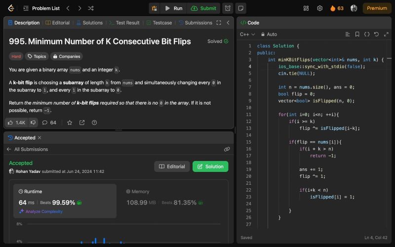 Rohan Yadav on LinkedIn: #leetcode #100daysofdsa #100dayscoding # ... Rohan Yadav on LinkedIn: #leetcode #100daysofdsa #100dayscoding # ...