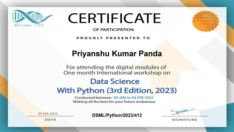 Priyanshu Kumar Panda on LinkedIn: #python #datascience #bioinformatics ... Priyanshu Kumar Panda on LinkedIn: #python #datascience #bioinformatics ...