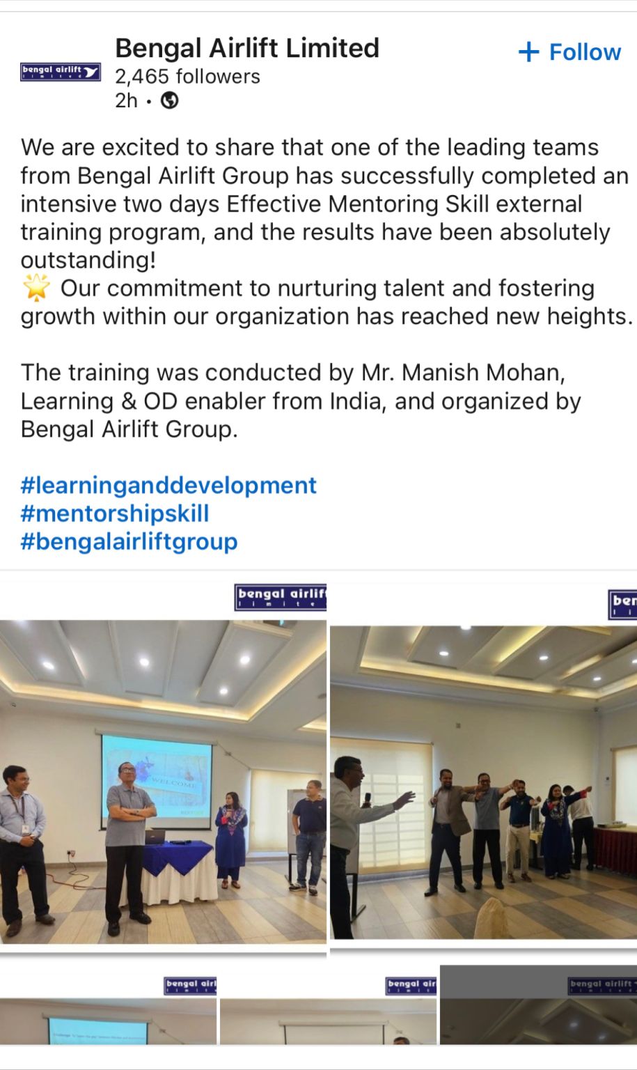 Manish Mohan on LinkedIn: #mentoring Manish Mohan on LinkedIn: #mentoring