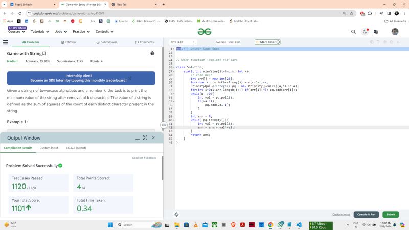 Sujal Sharma on LinkedIn: #potd #gfg #100daysofcode #java #leetcode # ... Sujal Sharma on LinkedIn: #potd #gfg #100daysofcode #java #leetcode # ...