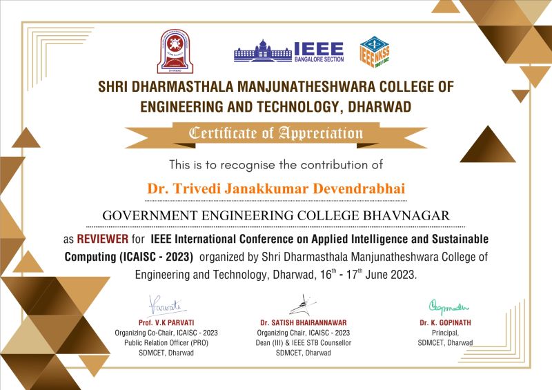 Dr. Janak Trivedi on LinkedIn: #certification #appreciation #reviewer # ... Dr. Janak Trivedi on LinkedIn: #certification #appreciation #reviewer # ...