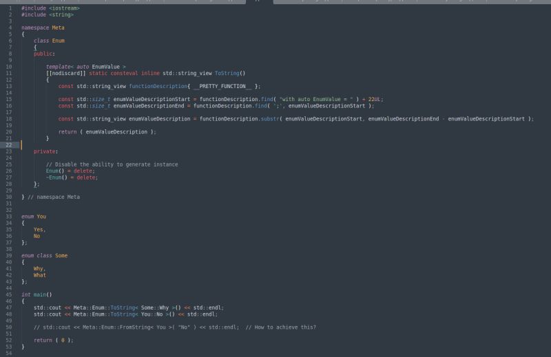 David Amar on LinkedIn: #cpp #cplusplus #metaprogramming David Amar on LinkedIn: #cpp #cplusplus #metaprogramming