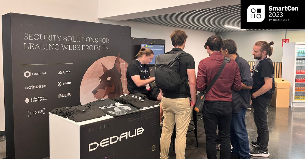 Dedaub on LinkedIn: 🌍 SmartCon by @chainlink is Now LIVE! The Dedaub ... Dedaub on LinkedIn: 🌍 SmartCon by @chainlink is Now LIVE! The Dedaub ...