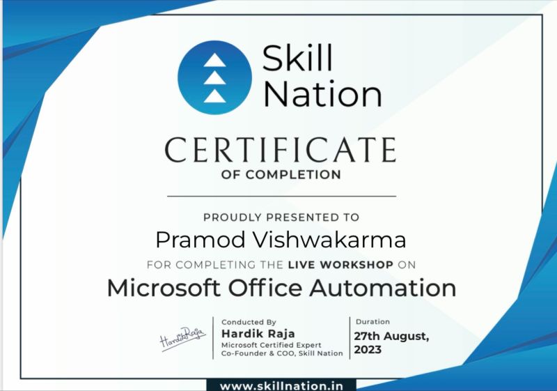 Pramod Vishwakarma. on LinkedIn: Small but very useful in day to day work Pramod Vishwakarma. on LinkedIn: Small but very useful in day to day work