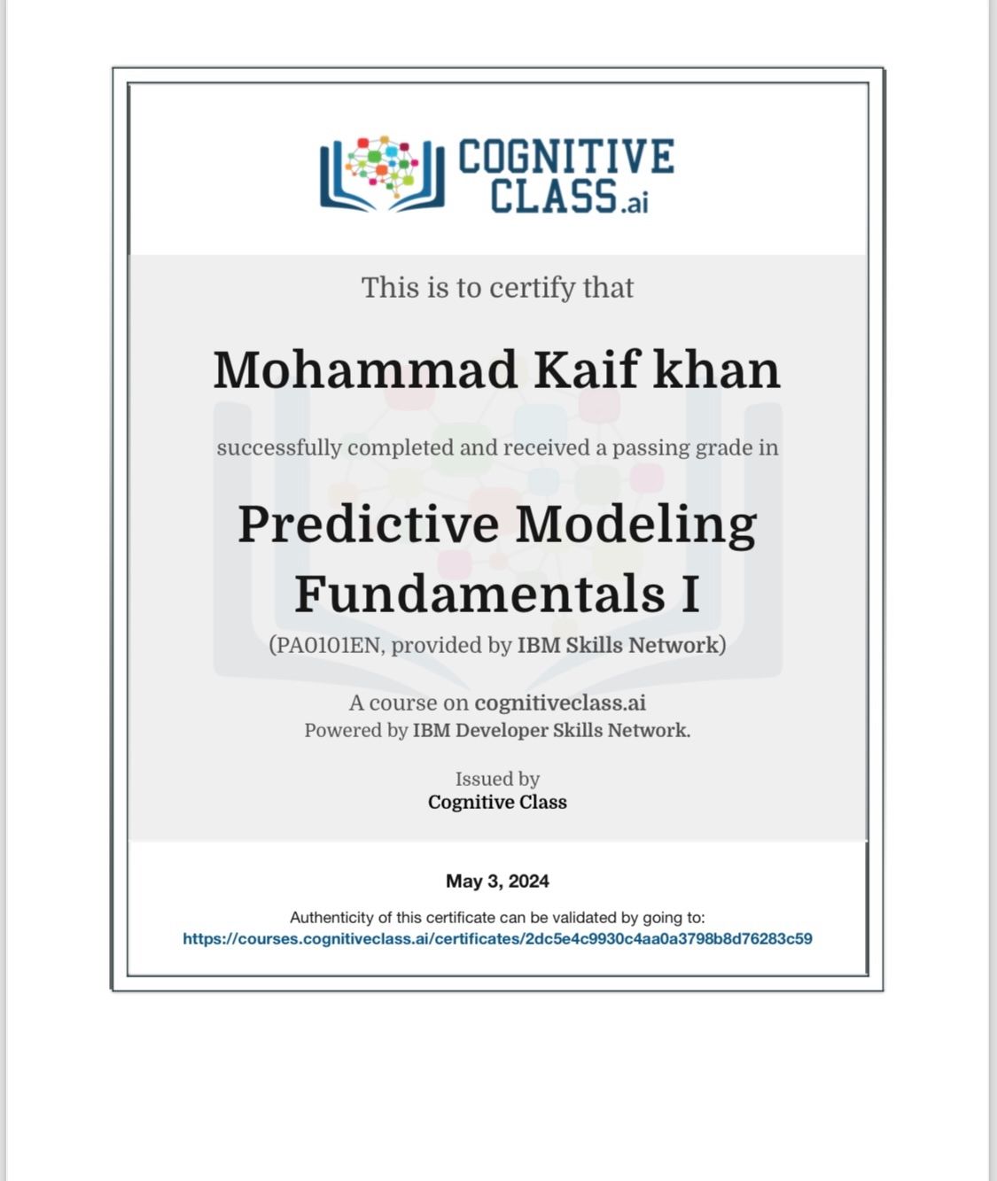 Mohammad kaif Khan on LinkedIn: #predictivemodeling #datascience # ... Mohammad kaif Khan on LinkedIn: #predictivemodeling #datascience # ...