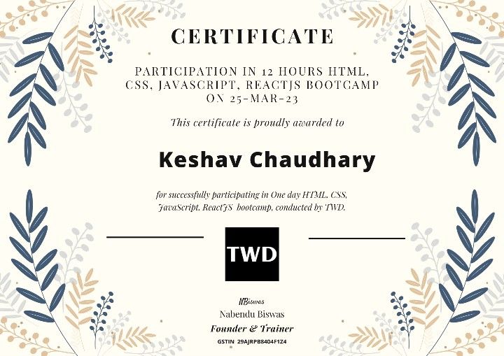 Keshav Chaudhary on LinkedIn: #webd #html #css #javascript #reactjs # ... Keshav Chaudhary on LinkedIn: #webd #html #css #javascript #reactjs # ...