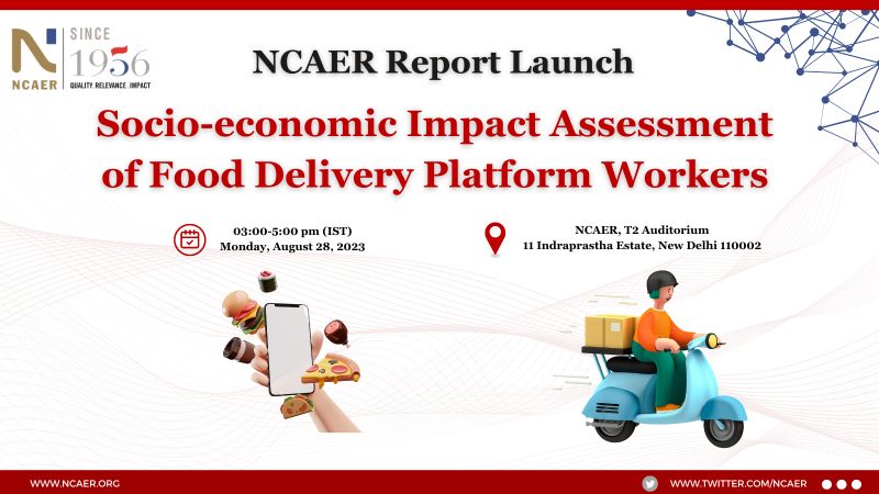NCAER on LinkedIn: NCAER to launch its report on ‘Socio-economic impact ... NCAER on LinkedIn: NCAER to launch its report on ‘Socio-economic impact ...