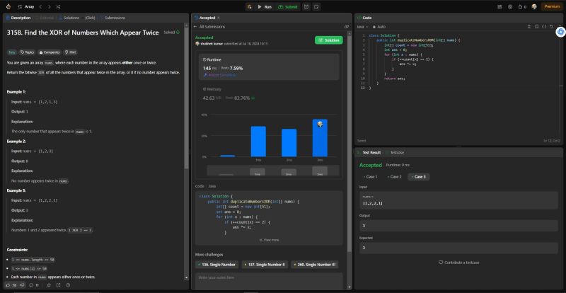 shubhek kumar on LinkedIn: #leetcode #100daychallenge #coding # ... shubhek kumar on LinkedIn: #leetcode #100daychallenge #coding # ...