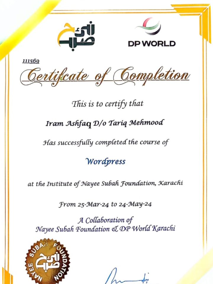 Iram Ashfaq on LinkedIn: This certification typically covers a range of ... Iram Ashfaq on LinkedIn: This certification typically covers a range of ...