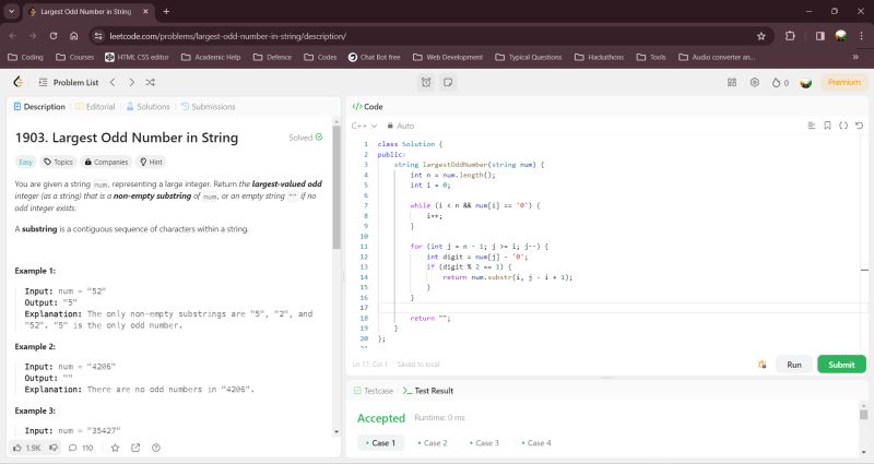 ๐Day 30 of #100daysofcode challenge: the largest integer in string ๐ป # ... ๐Day 30 of #100daysofcode challenge: the largest integer in string ๐ป # ...