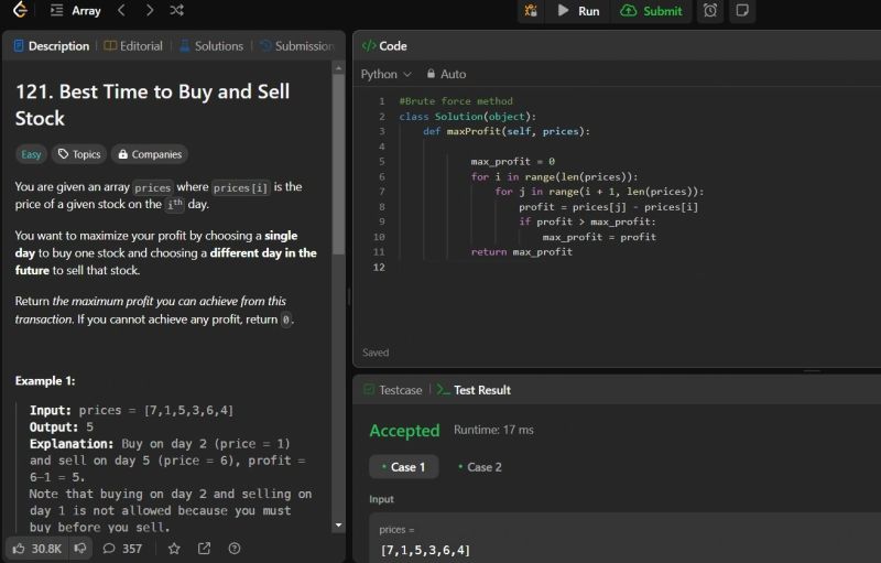Disha Karnayake on LinkedIn: #linkedin #dsa #code #buysell #stocks Disha Karnayake on LinkedIn: #linkedin #dsa #code #buysell #stocks