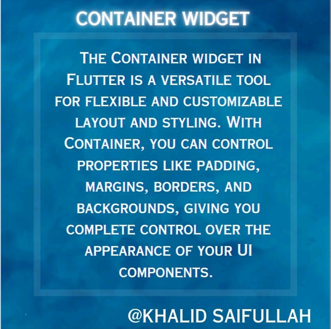 Mohammad Khalid Saifullah on LinkedIn: #flutter #flutterappdevelopment Mohammad Khalid Saifullah on LinkedIn: #flutter #flutterappdevelopment
