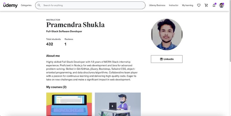 Pramendra Shukla on LinkedIn: #udemy Pramendra Shukla on LinkedIn: #udemy