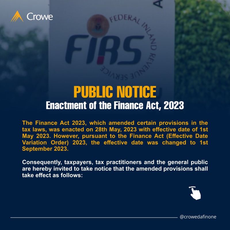 Crowe Dafinone on LinkedIn: #crowe #crowedafinone #financelegislation # ... Crowe Dafinone on LinkedIn: #crowe #crowedafinone #financelegislation # ...