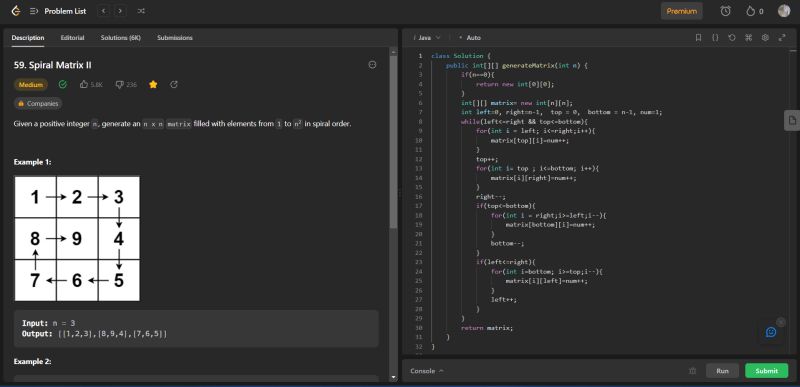 Mitul Dwivedi on LinkedIn: #100daysofcoding #leetcode #java #matrices # ... Mitul Dwivedi on LinkedIn: #100daysofcoding #leetcode #java #matrices # ...