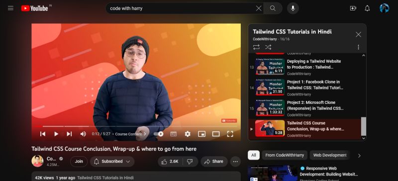 Nikhil Kumar on LinkedIn: #codewithharry #tailwindcss #webdevelopment # ... Nikhil Kumar on LinkedIn: #codewithharry #tailwindcss #webdevelopment # ...