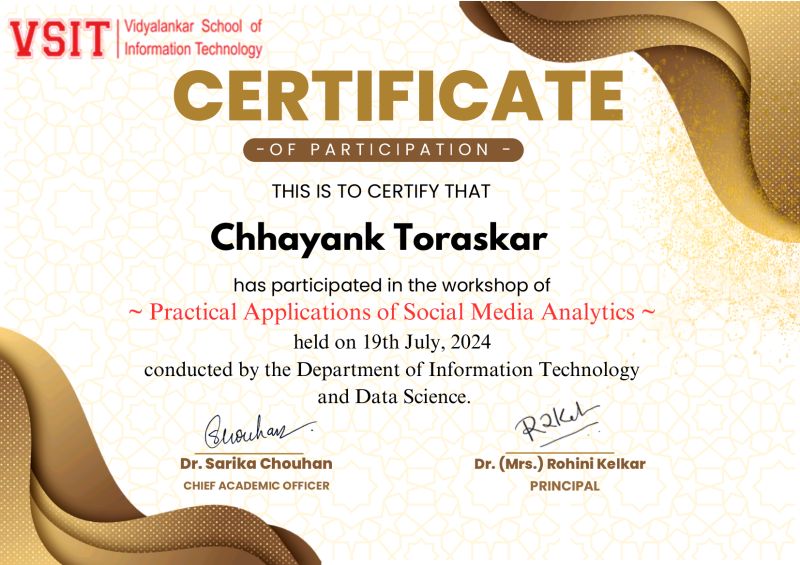 Chhayank Toraskar on LinkedIn: #socialmediaanalytics #datascience # ... Chhayank Toraskar on LinkedIn: #socialmediaanalytics #datascience # ...