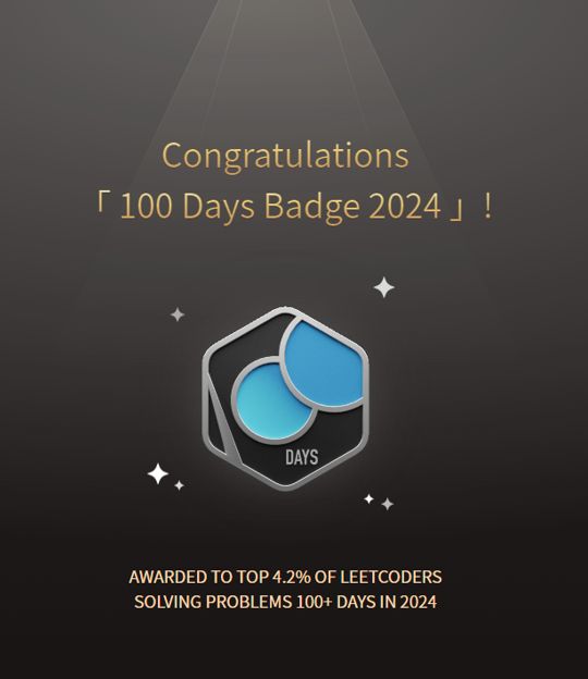 AADIKA PATEL on LinkedIn: #leetcode #100daysbadge #codingjourney # ... AADIKA PATEL on LinkedIn: #leetcode #100daysbadge #codingjourney # ...