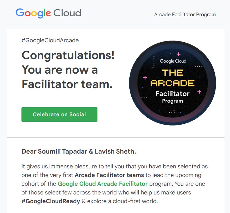 Lavish Sheth on LinkedIn: #googlecloudready | 17 comments Lavish Sheth on LinkedIn: #googlecloudready | 17 comments
