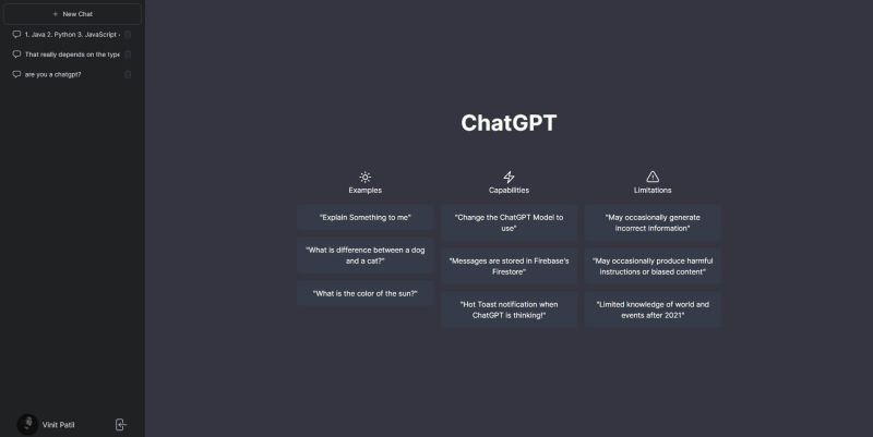 Vinit Patil on LinkedIn: #chatgpt #nextjs #typescript #openai # ... Vinit Patil on LinkedIn: #chatgpt #nextjs #typescript #openai # ...