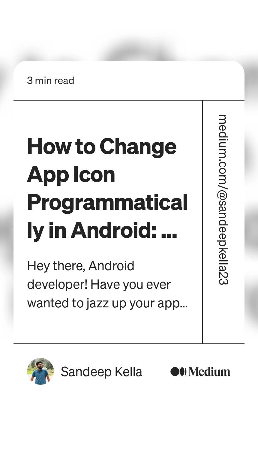 Osama Sayed 🇵🇸 on LinkedIn: Read “How to Change App Icon ... Osama Sayed 🇵🇸 on LinkedIn: Read “How to Change App Icon ...