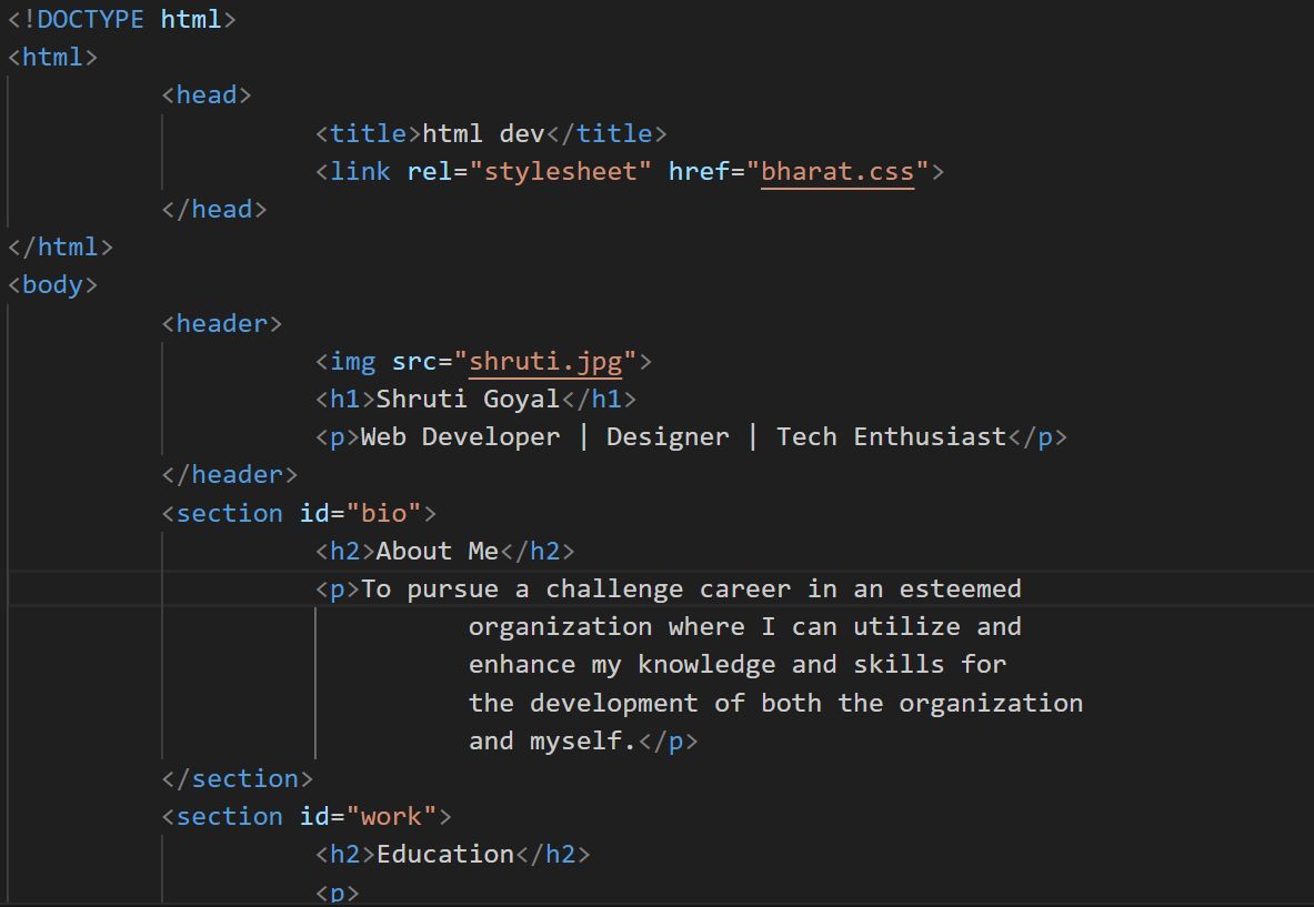 Shruti Goyal on LinkedIn: #html5 #css3 Shruti Goyal on LinkedIn: #html5 #css3