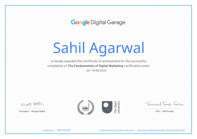 Sahil Agarwal on LinkedIn: #certifiedandgrateful # ... Sahil Agarwal on LinkedIn: #certifiedandgrateful # ...