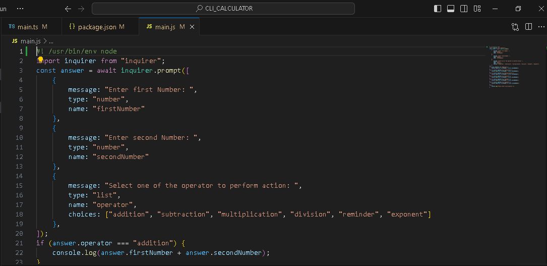 Mahnoor Shaikh on LinkedIn: #calculator #cli #npm #github #coding # ... Mahnoor Shaikh on LinkedIn: #calculator #cli #npm #github #coding # ...