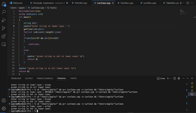 Aryan Pathak on LinkedIn: #100daysofcodechallenge #coding #strings # ... Aryan Pathak on LinkedIn: #100daysofcodechallenge #coding #strings # ...