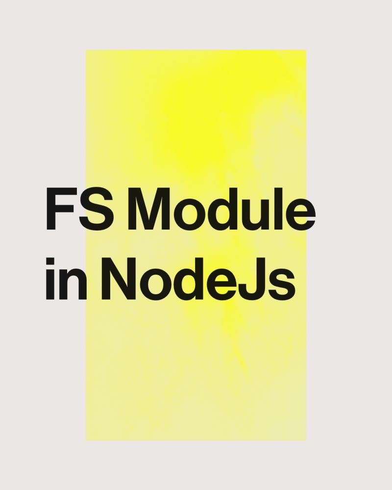 Mahendra Choudhary on LinkedIn: #nodejs #filesystem #javascript # ... Mahendra Choudhary on LinkedIn: #nodejs #filesystem #javascript # ...