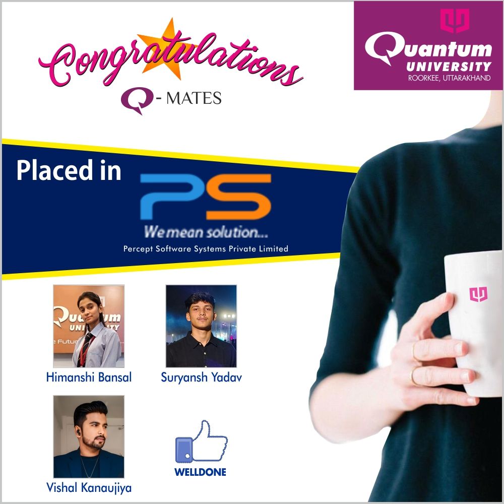 Quantum University on LinkedIn: #btech #cse #btechcse #placementdrive # ... Quantum University on LinkedIn: #btech #cse #btechcse #placementdrive # ...
