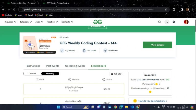 Aadish Jain on LinkedIn: #dsa Aadish Jain on LinkedIn: #dsa