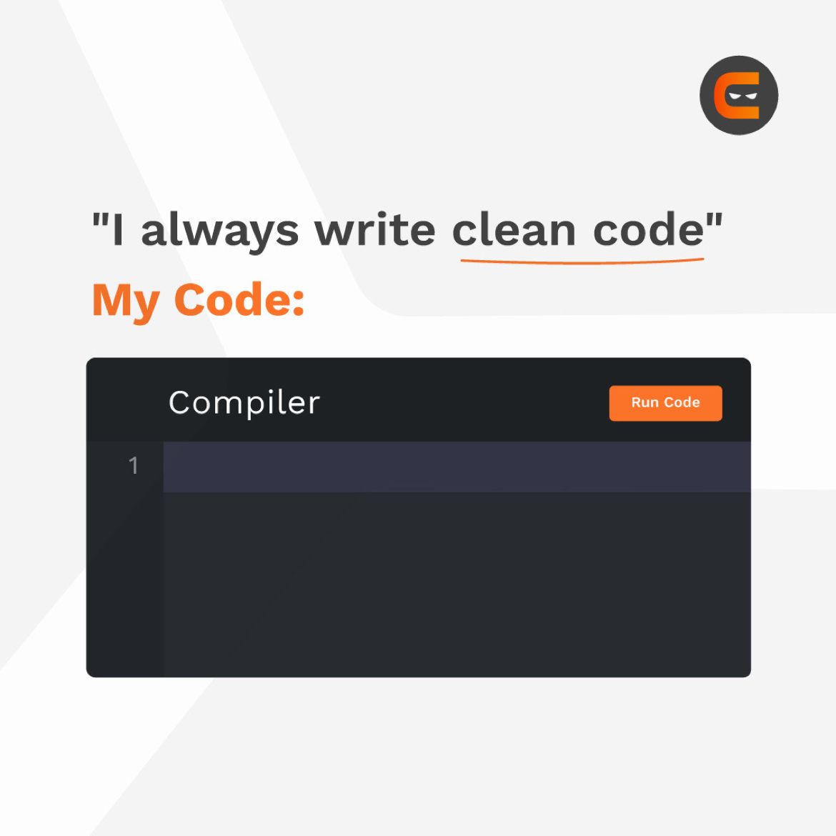 Coding Ninjas on LinkedIn: #codingninjas #coding #programming #cleancode Coding Ninjas on LinkedIn: #codingninjas #coding #programming #cleancode