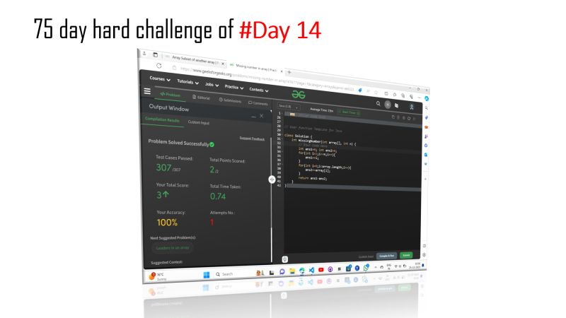 Arvind kumar on LinkedIn: #day #geeksforgeeks #75daysofcode ... Arvind kumar on LinkedIn: #day #geeksforgeeks #75daysofcode ...