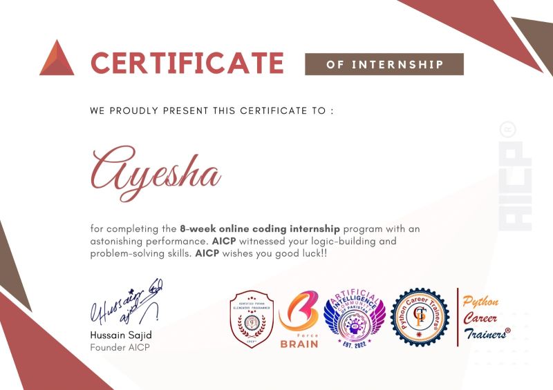 Ayesha . on LinkedIn: #coding #artificialintelligence #codingchallenge ... Ayesha . on LinkedIn: #coding #artificialintelligence #codingchallenge ...