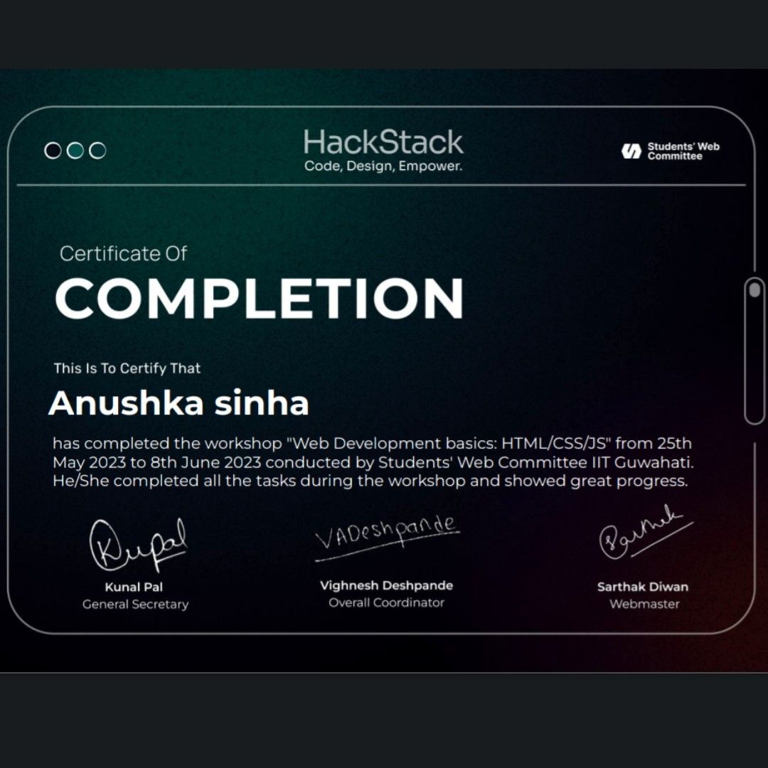 Anushka Sinha on LinkedIn: #html #css #javascript #webdevelopment # ... Anushka Sinha on LinkedIn: #html #css #javascript #webdevelopment # ...